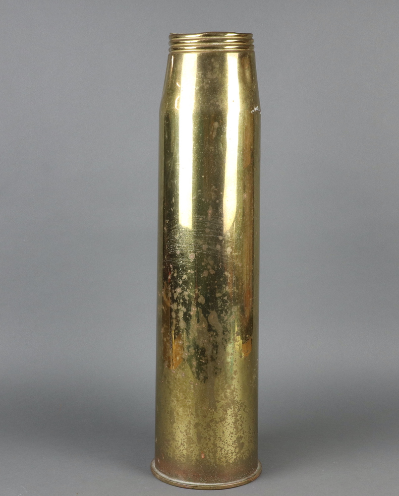 A large brass shell case the base marked 1960 64cm x | 21st March 2024 | Denhams
