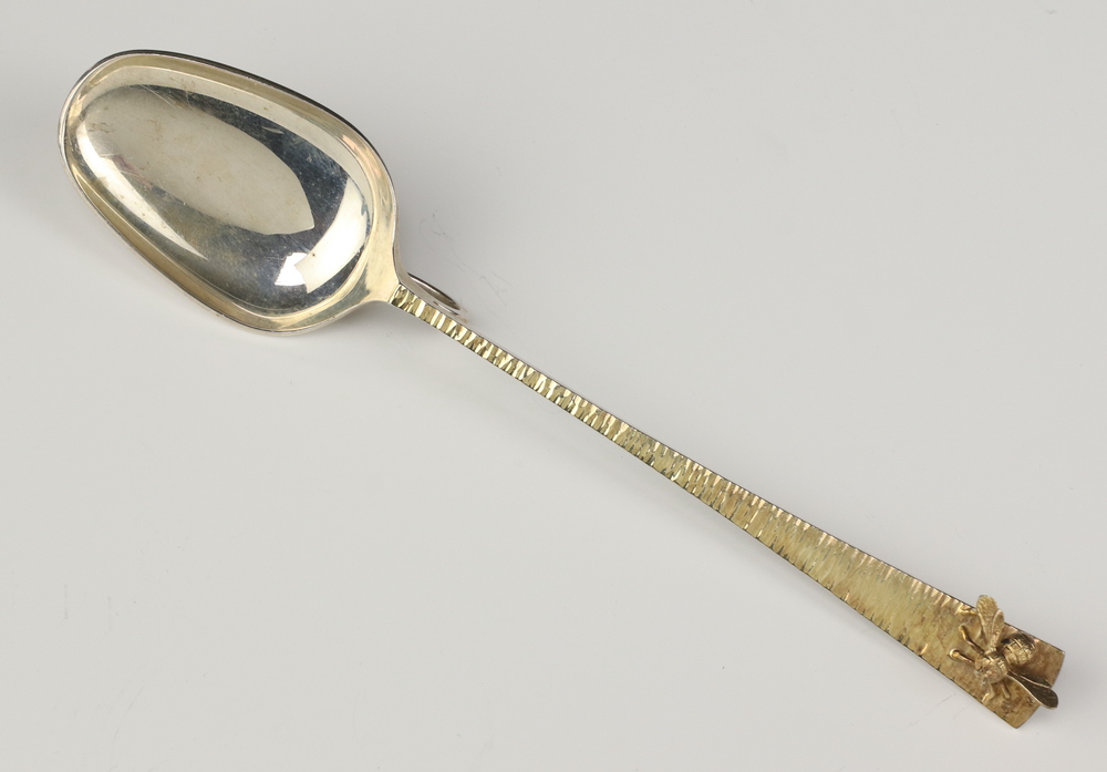 A Stuart Devlin silver and gilt honey spoon with bee | 17th April 2024 ...