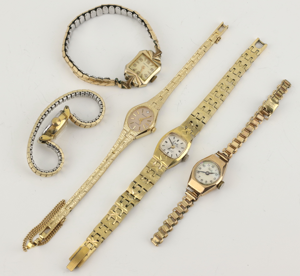 A lady's 9ct yellow gold Verity wristwatch and 5 other | 17th April ...