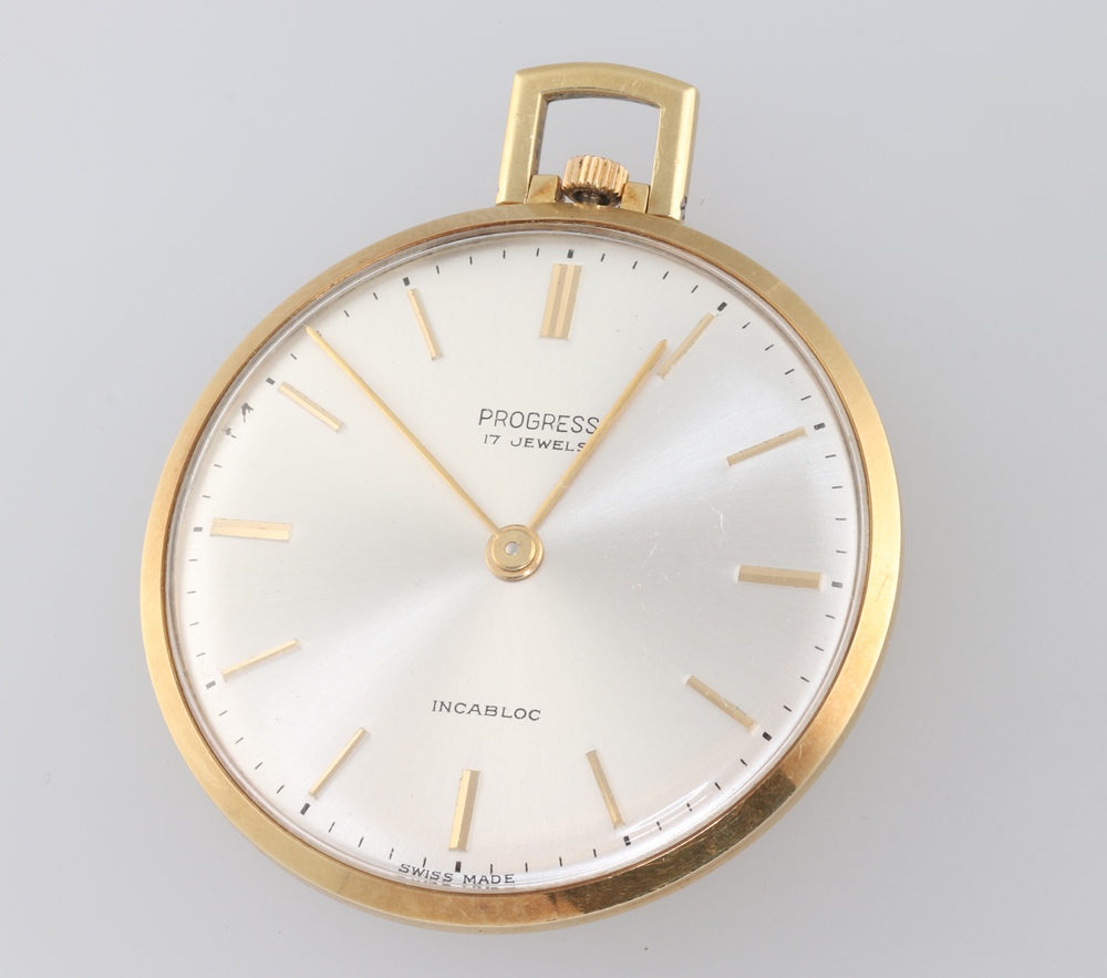 An 18ct yellow gold Progress dress pocket watch | 17th April 2024 | Denhams