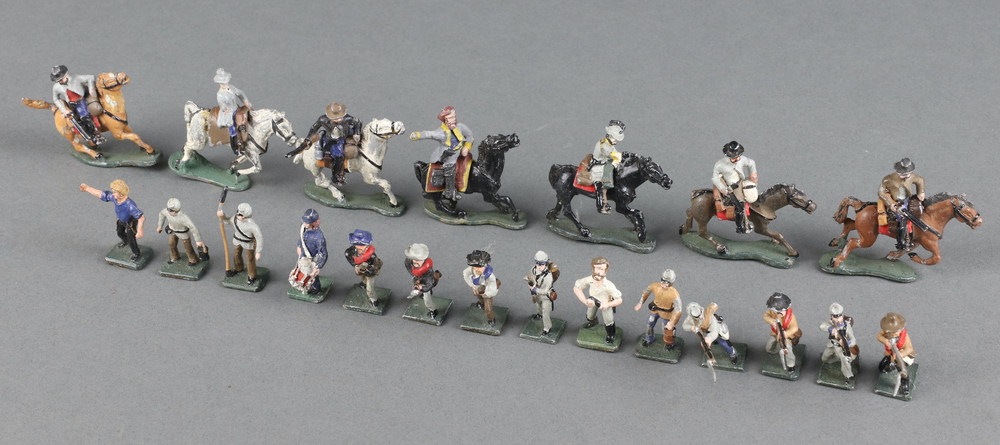 A collection of miniature lead painted figures of | 17th April 2024 ...