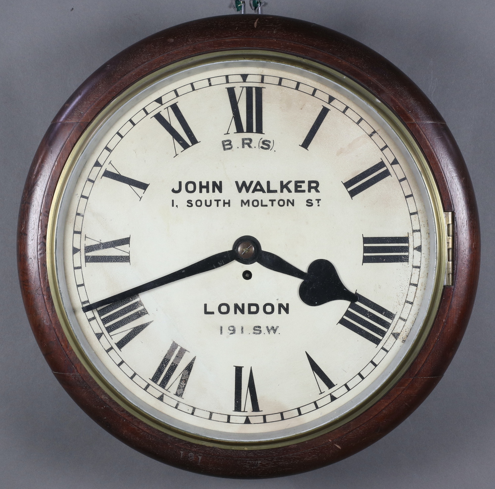 British Railways Southern, a fusee wall clock, the | 17th April 2024 ...