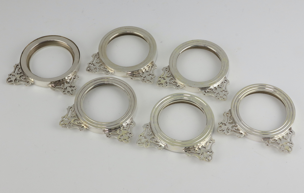 Six circular silver photograph frame mounts Birmingham | 15th May 2024 ...