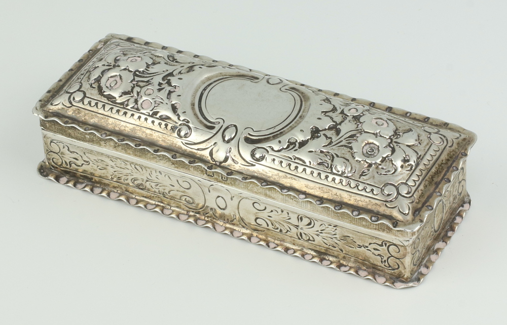 A Victorian Rectangular Repousse Silver Trinket Box | 10th July 2024
