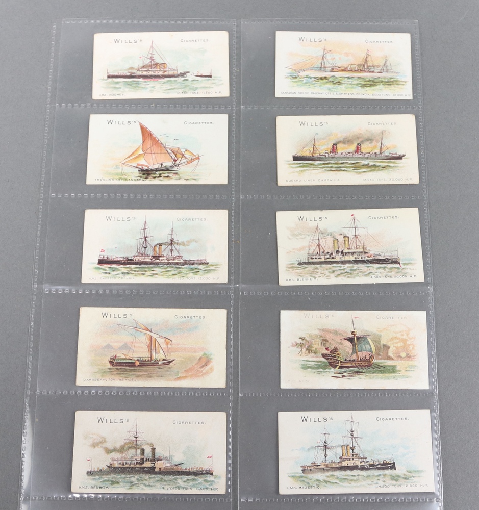 Wills cigarette cards, Ships, circa 1896 W.11, "Wills" | 10th July 2024 ...