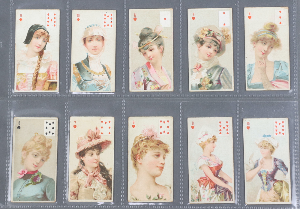 Wills cigarette cards, Beauties, circa 1897 W.3-E, | 10th July 2024 ...
