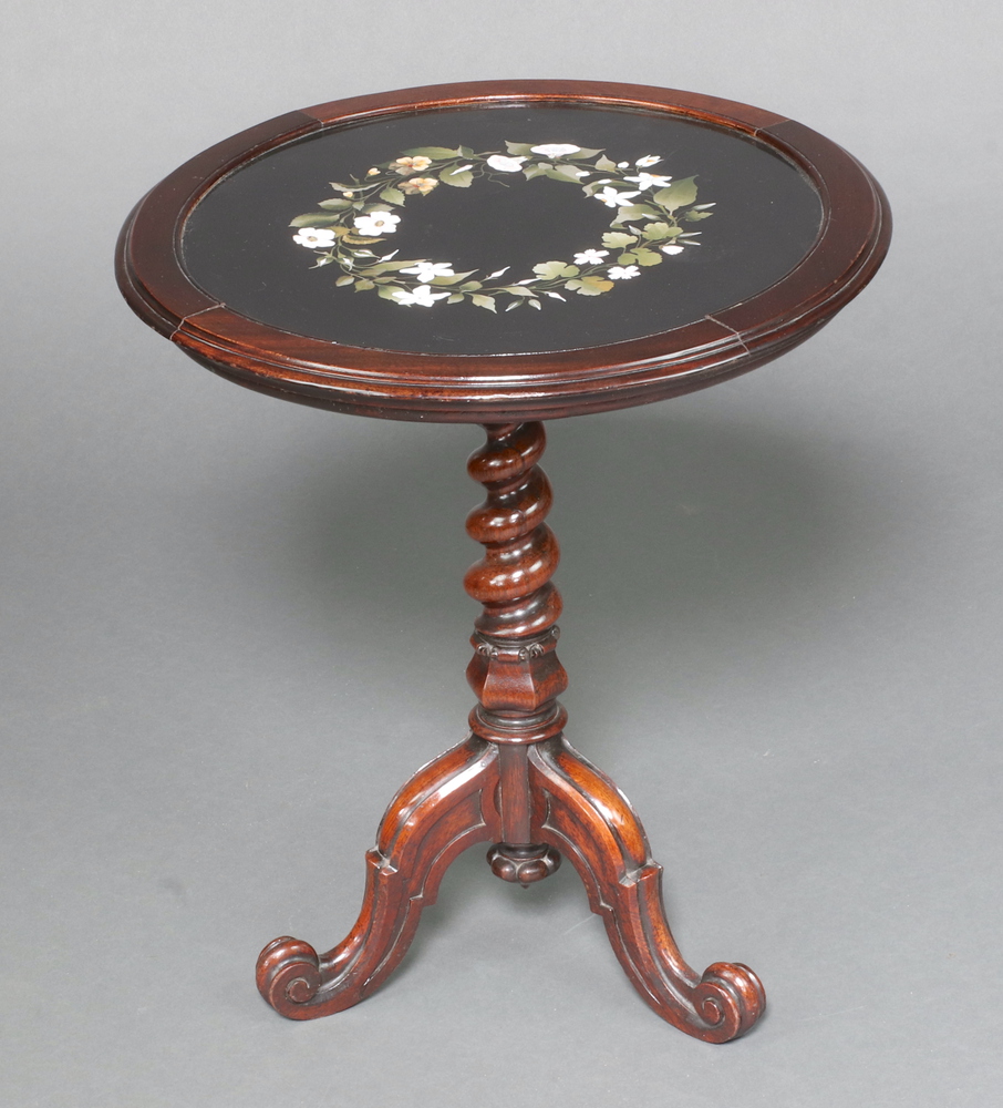 A Victorian circular black inlaid marble specimen wine | 10th July 2024 ...