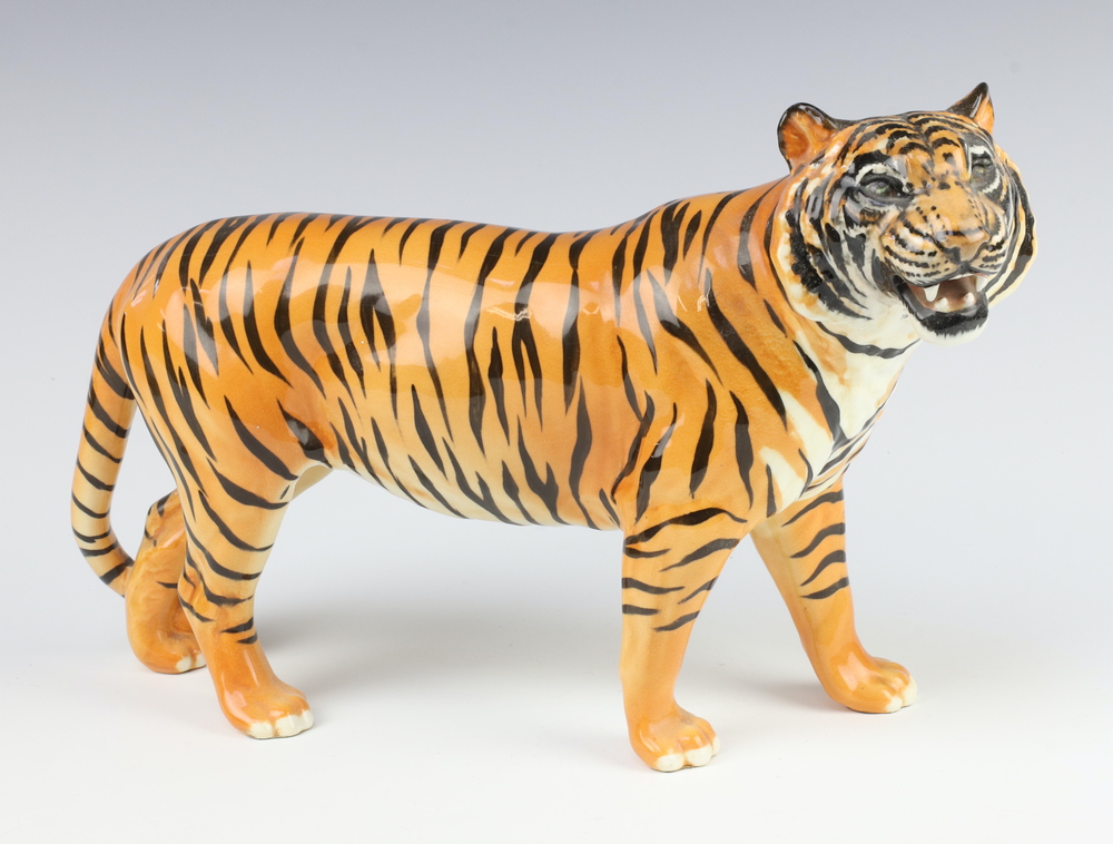 A Beswick figure of a standing tiger no.2096 by Graham | 7th August ...