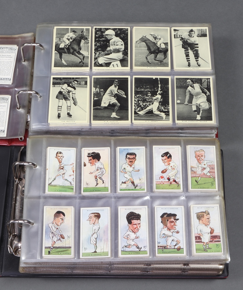 Wills cigarette cards, two Glen binders of sets of | 7th August 2024 ...
