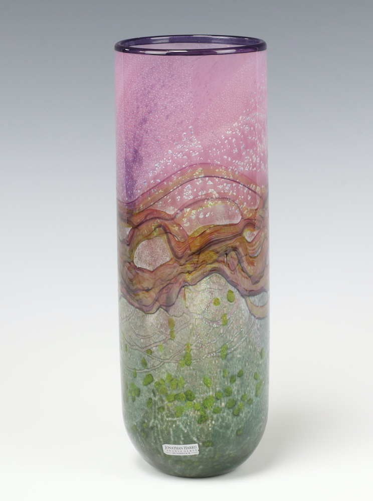 A Jonathan Harris studio glass vase, signed and | 5th September 2024 ...