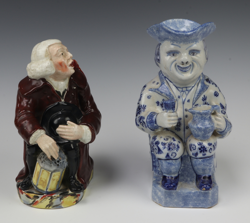 A 19th Century Dutch Delft Toby jug of a seated | 5th September 2024 ...