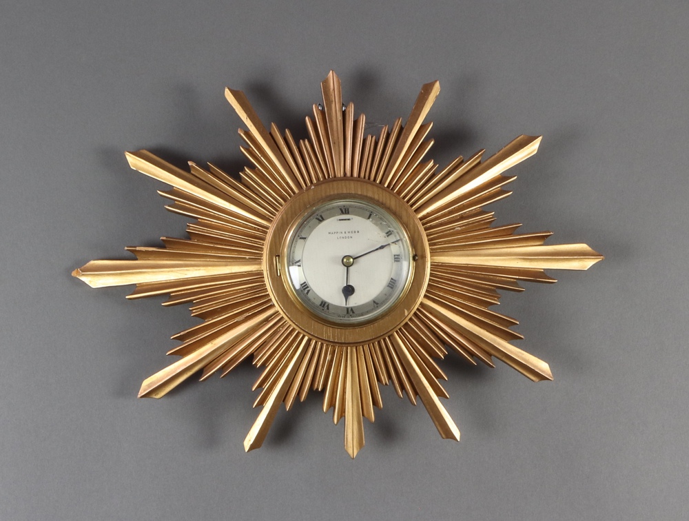 Mappin & Webb, a 1940's wall timepiece with 10cm | 5th September 2024 ...