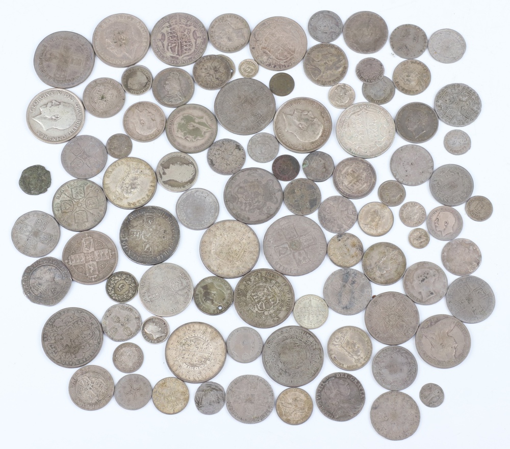 A quantity of pre-1947 coins including 3d's, 6d's, | 2nd October 2024 ...