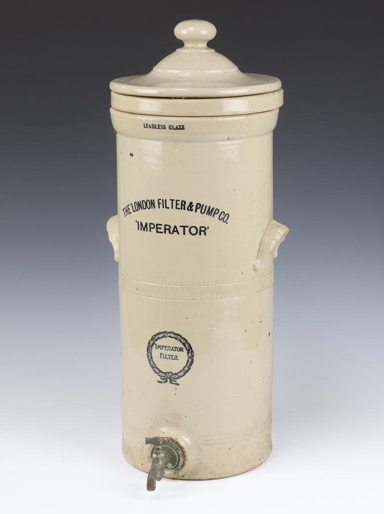 A salt glazed "The London Filter and Plum Company | 2nd October 2024 ...