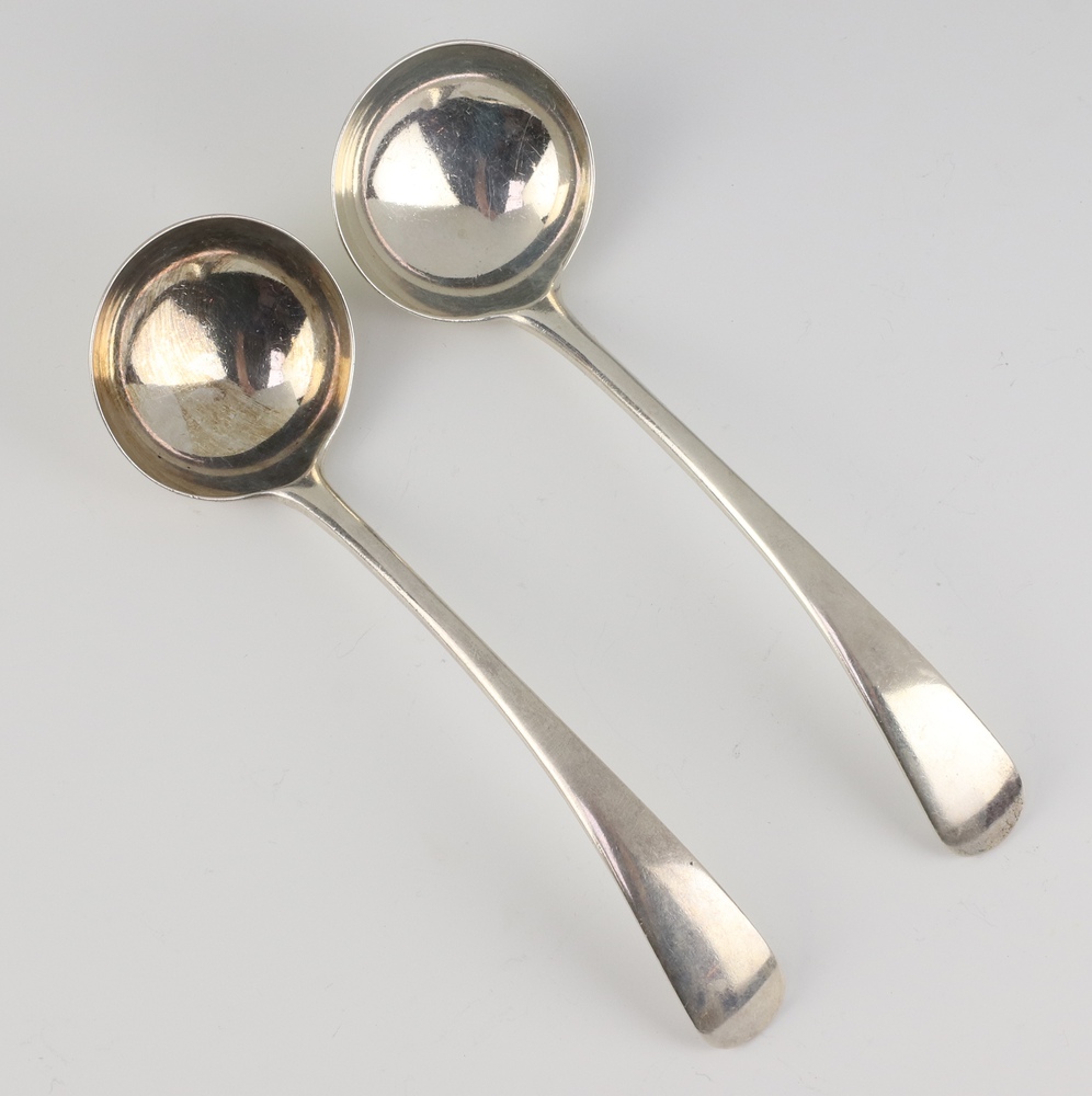 A pair of silver Old English pattern sauce ladles | 2nd October 2024 ...