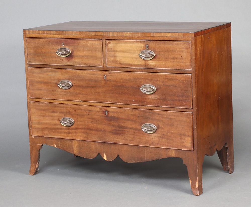 A 19th Century rectangular crossbanded mahogany chest | 2nd October ...