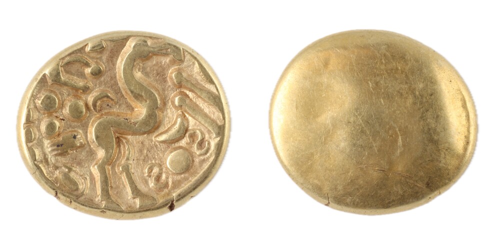 Celtic, Gallo-Belgic, Morini Tribe, c. 58 BC, gold | 11th December 2024 ...