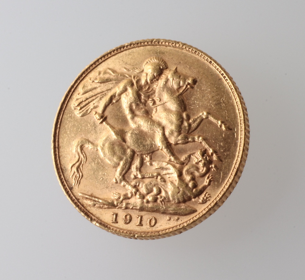 An Edward VII sovereign 1910 | 15th January 2025 | Denhams