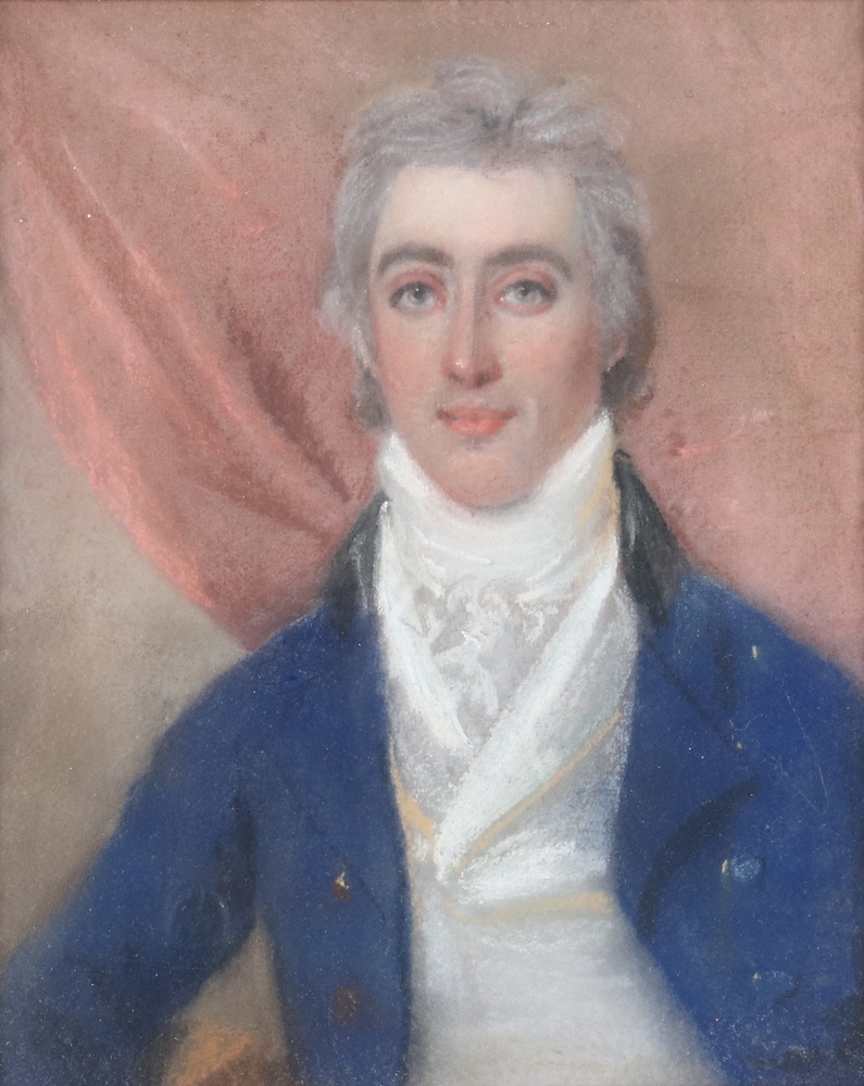 An early 19th Century pastel portrait of a gentleman | 12th February ...