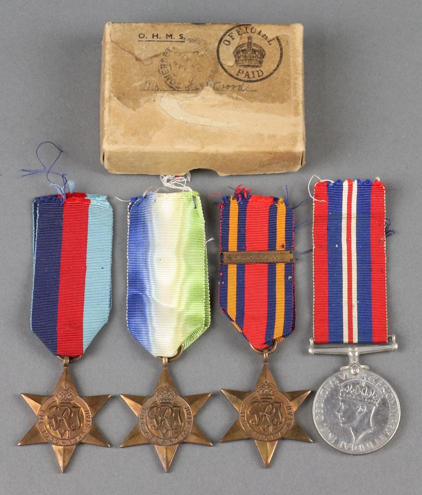 A Naval group of 4 Second World War medals comprising | 12th March 2025 ...