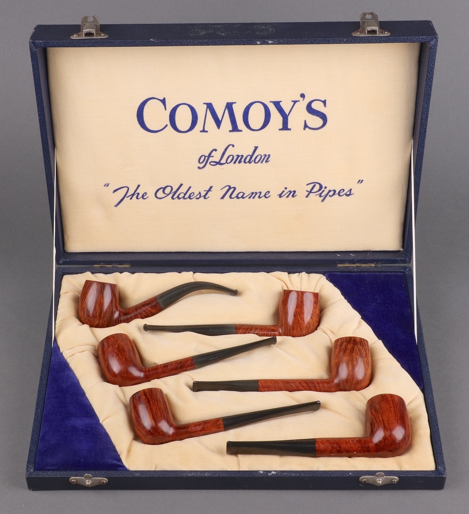Comoy's of London, six pipes, all marked Selected | 10th April 2025 ...