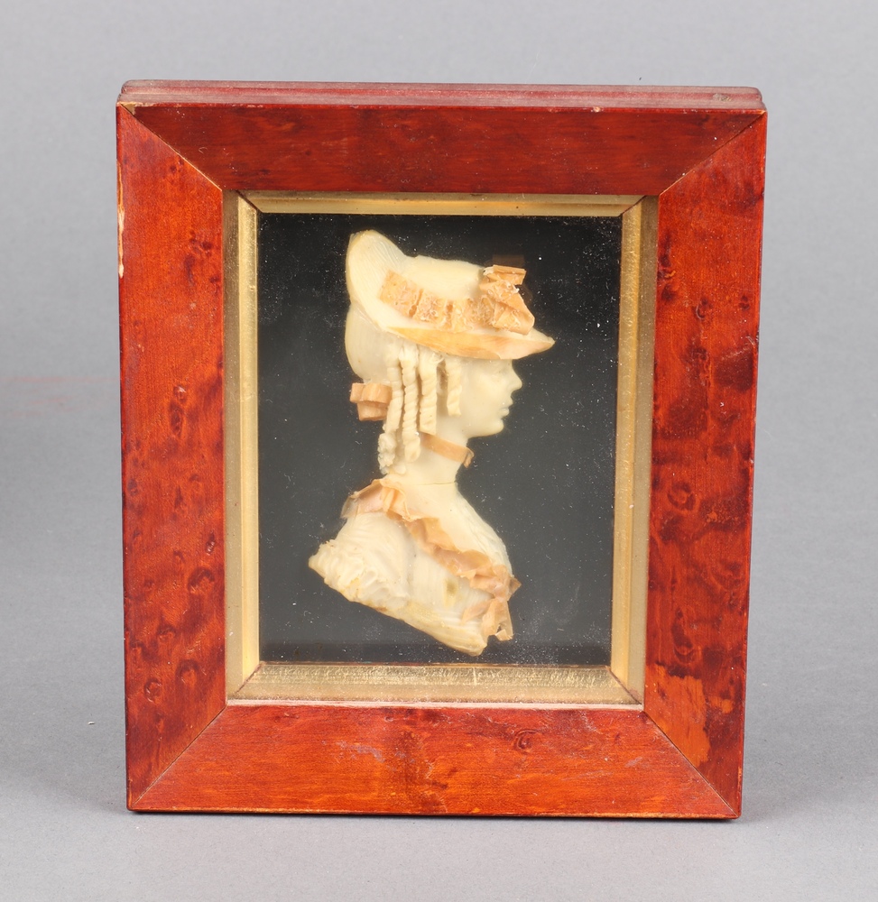 Leslie Ray, wax portrait study of a Georgian lady in | 10th April 2025 ...