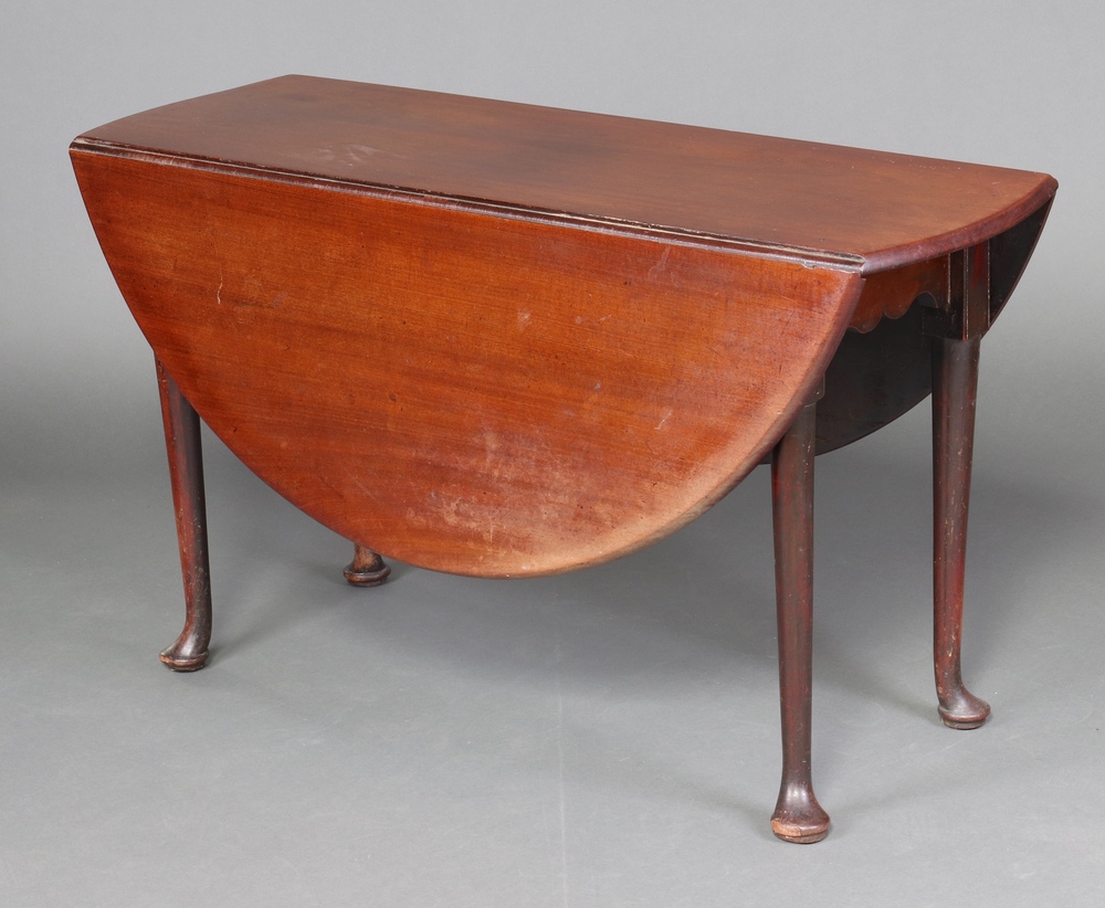 A Georgian mahogany oval drop flap dining table, | 7th May 2025 | Denhams