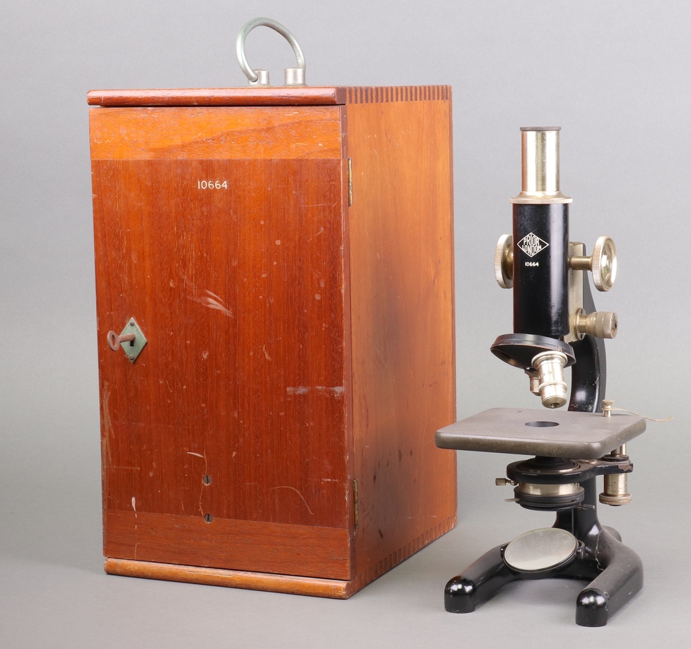 A Prior of London, a single pillar microscope cased, | 7th May 2025 ...