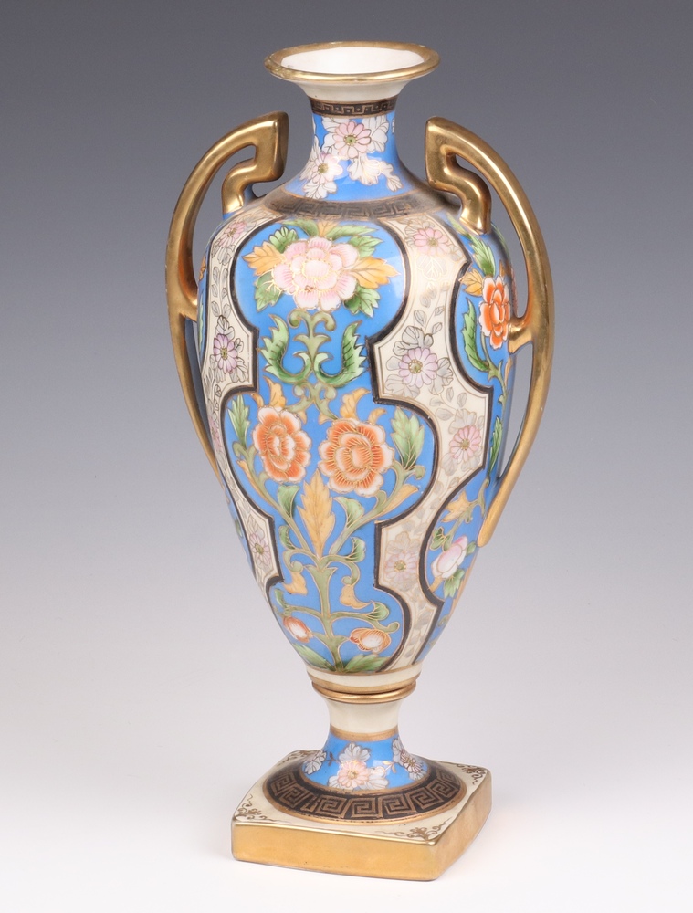 A 20th Century Noritake oviform vase with twin handles | 4th June 2025 ...