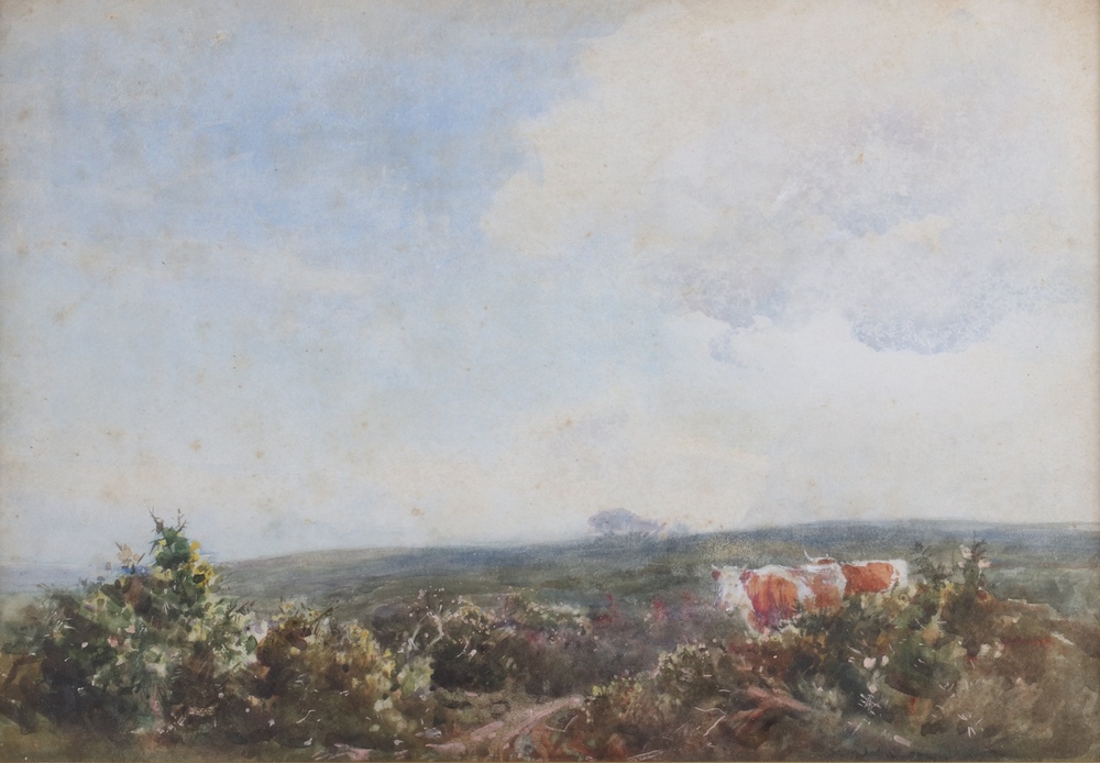 Henry Gregson, study of cattle in a highland setting, | 4th June 2025 ...