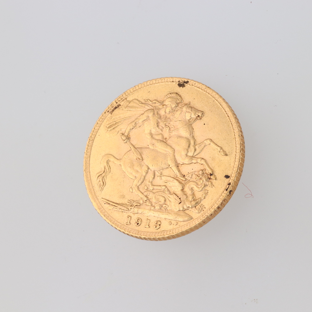 A George VII sovereign 1913 | 3rd July 2025 | Denhams