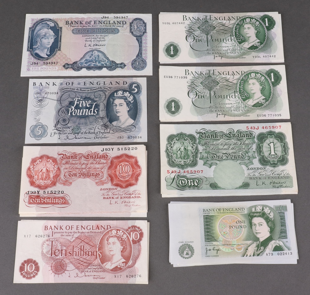 British bank notes, non sequential, ten shilling notes | 2nd July 2025 ...