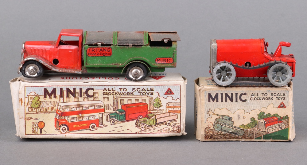 A pair of tin plate Triang Minic vehicles to include | 2nd July 2025 ...