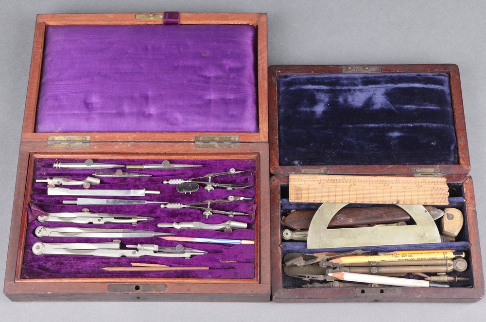 A 19th Century steel geometry set contained in an | 30th July 2025 ...