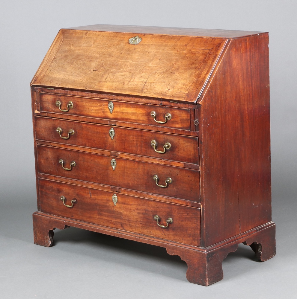 A Georgian mahogany bureau with fall front revealing a | 30th July 2025 ...