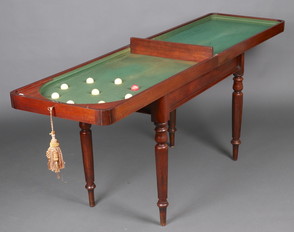 A Victorian mahogany table top bar billiard table, | 27th August 2025 ...
