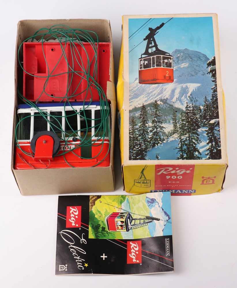 Lehmann Toys, a boxed Riggy 9000 West German Toy cable | 27th August ...