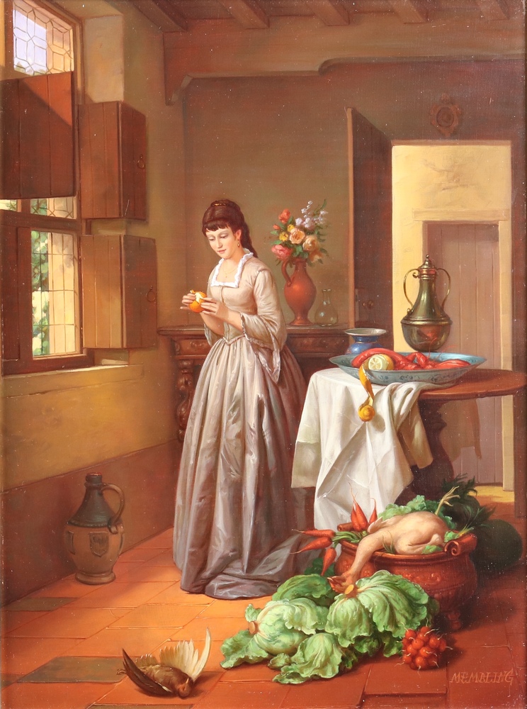Jacob Membling (Austrian, 1853-1928) A Lady in an | 24th September 2025 ...