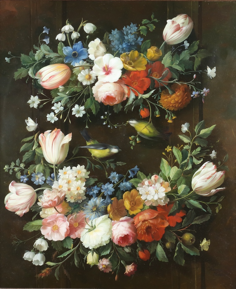 Thomas Webster, Still Life with Garlands of Flowers | 22nd October 2025 ...