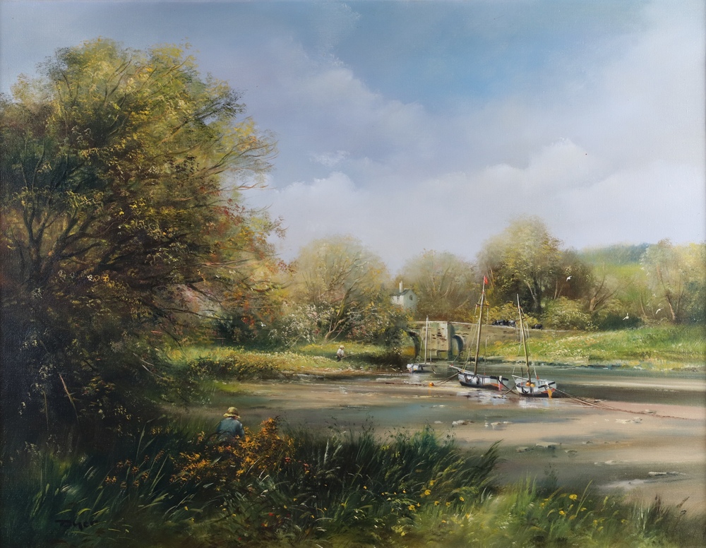 **Ted Dyer (b.1940), Cornish Estuary, late 20th/early | 22nd October ...