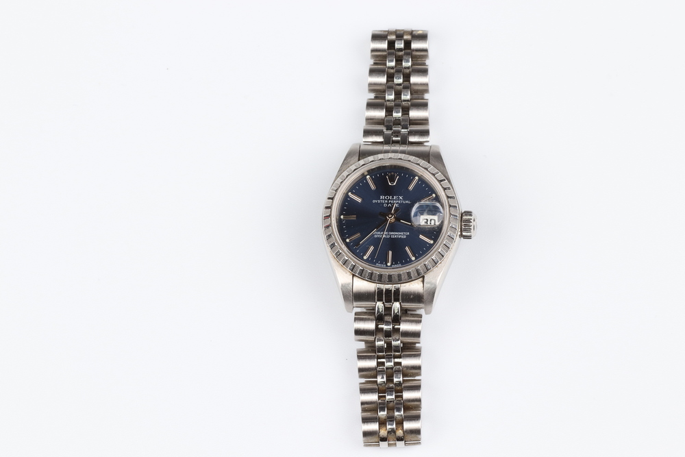 A lady's Rolex Oyster perpetual date wristwatch with | 19th November ...