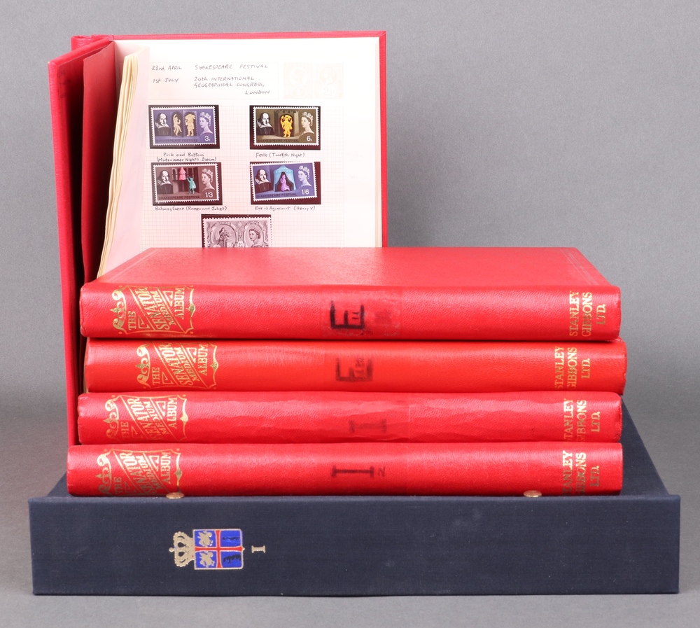 Three albums of Elizabeth II GB mint stamps 1952 to | 19th November ...
