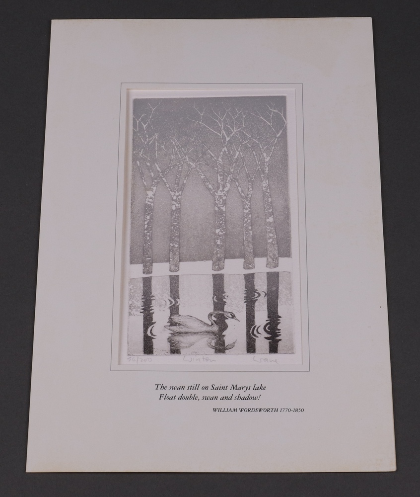 Peter Ware (British, 1946-), limited edition etching | 17th December ...
