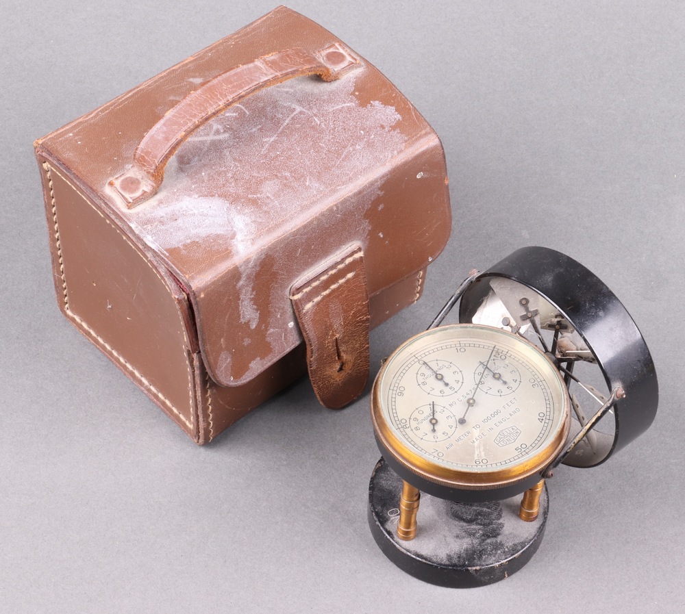 Casella of London, an anemometer with 3 silvered dials | 28th January ...