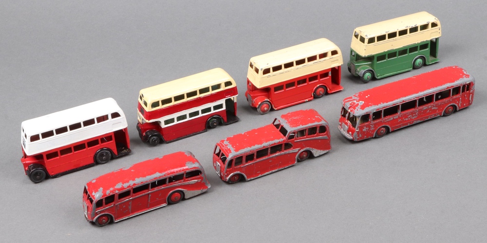 A collection of late 1940's early 1950's Dinky buses | 28th January ...